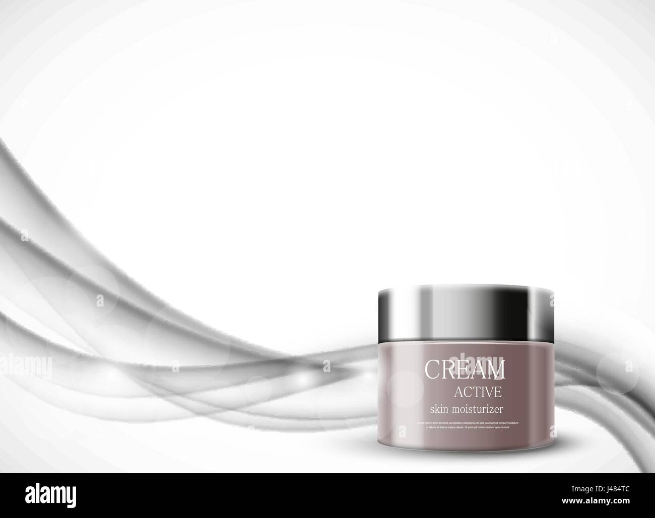 Body cream cosmetic design template Stock Vector Image & Art - Alamy