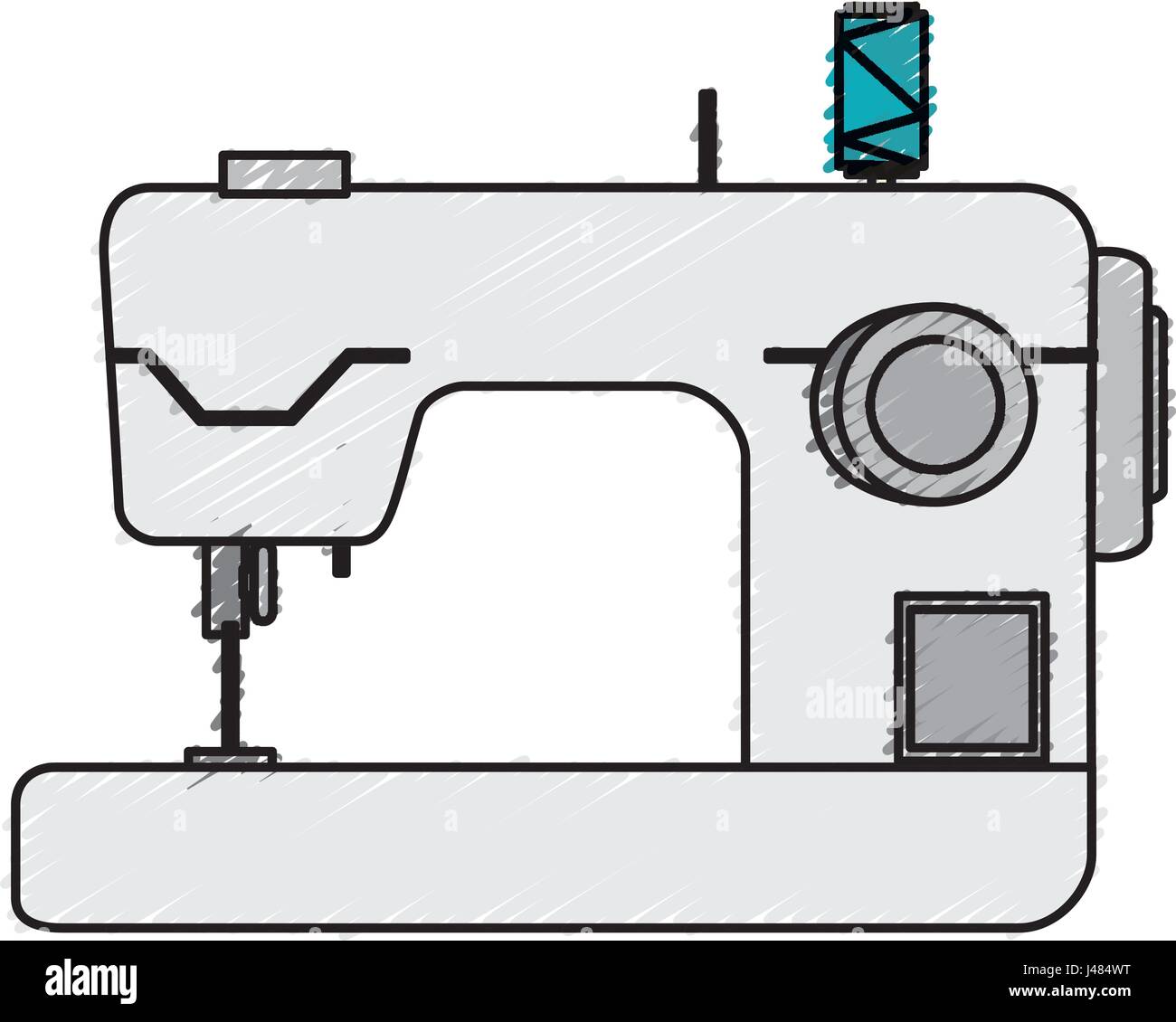 Sewing Machine Icon High Resolution Stock Photography and Images - Alamy