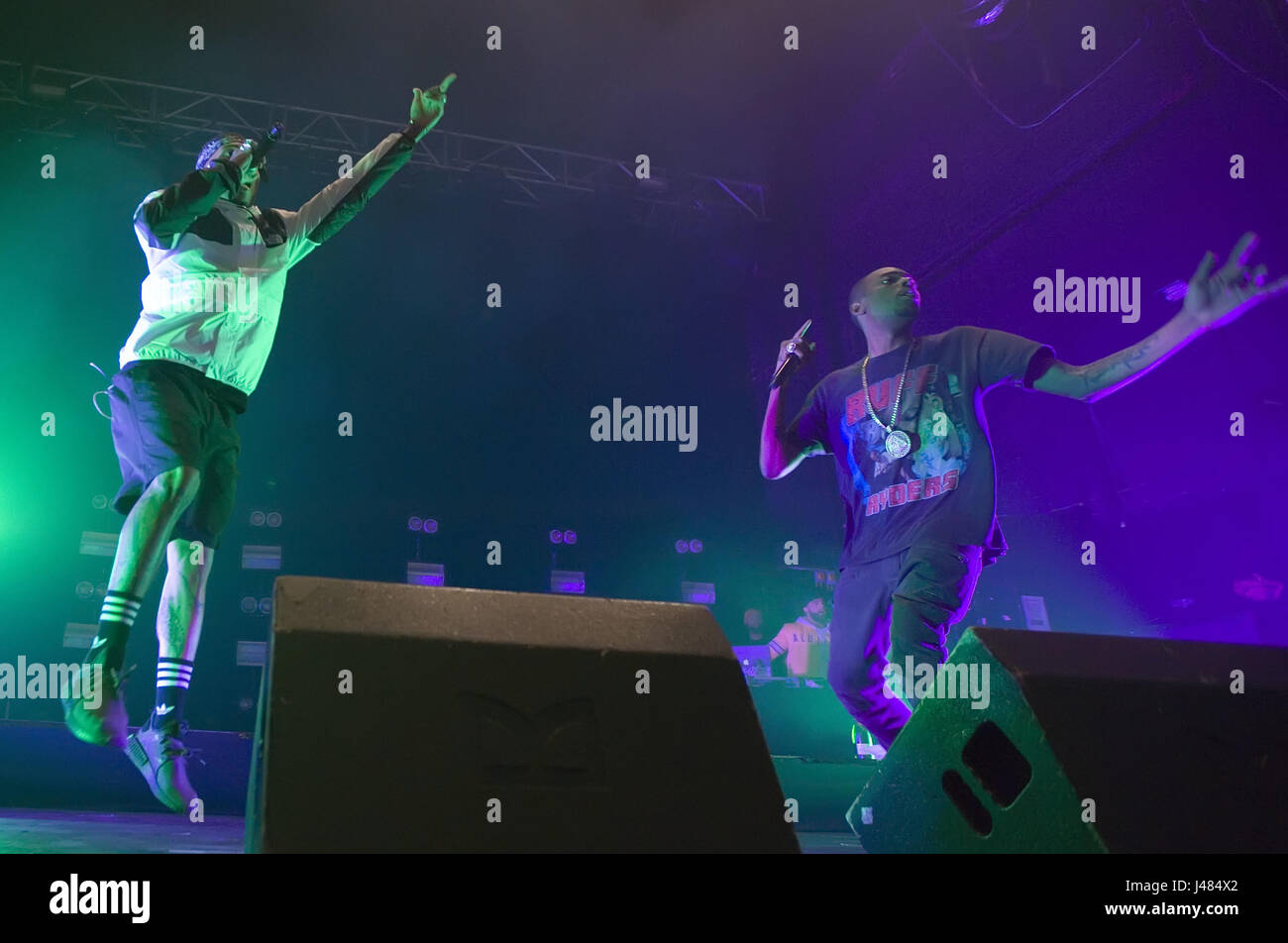 Kid Ink, the stage name of American hip hop artist Brian Todd Collins ...