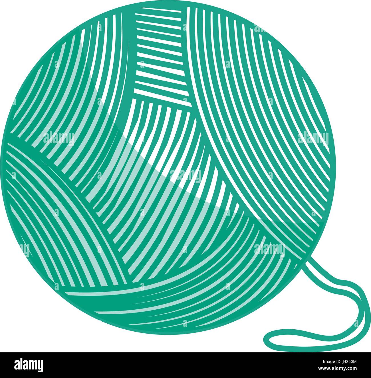 ball of wool icon Stock Vector Image & Art - Alamy