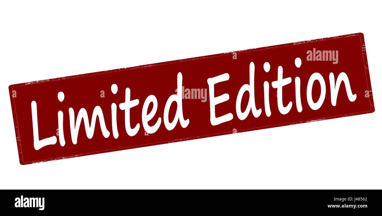 Stamp with text limited edition inside, vector illustration Stock Photo ...
