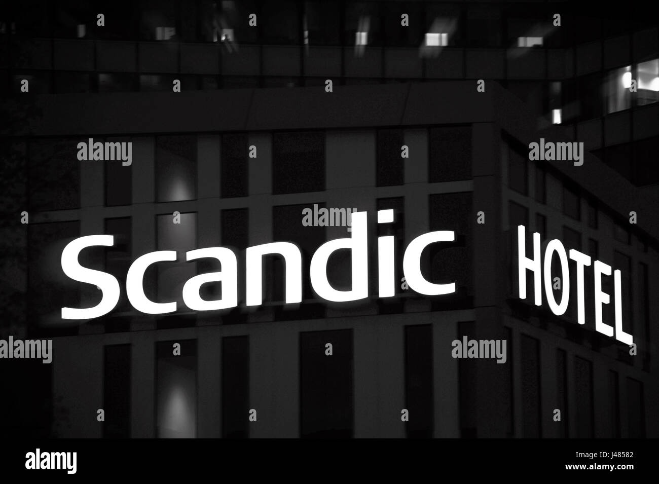 Scandic logo hi-res stock photography and images - Alamy