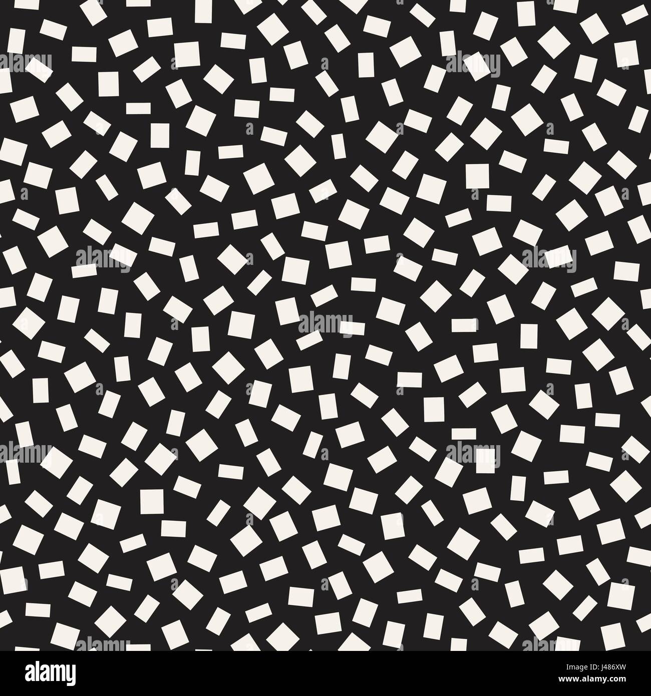 Trendy Texture With Scattered Geometric Shapes. Inspired by Memphis ...