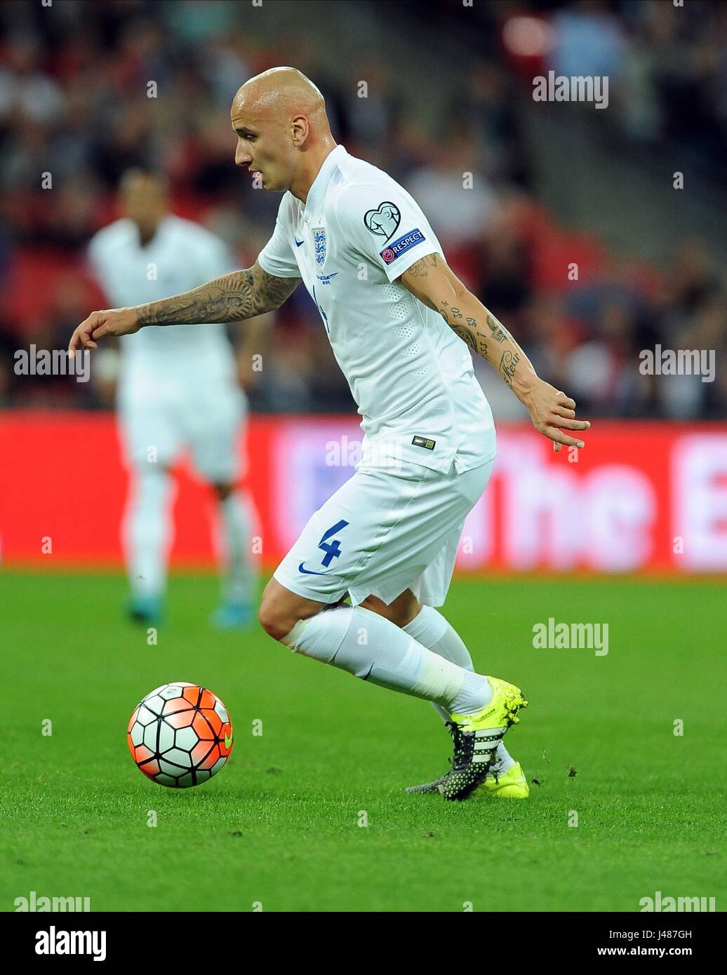 JONJO SHELVEY OF ENGLAND ENGLAND V SWITZERLAND WEMBLEY STADIUM LONDON ...