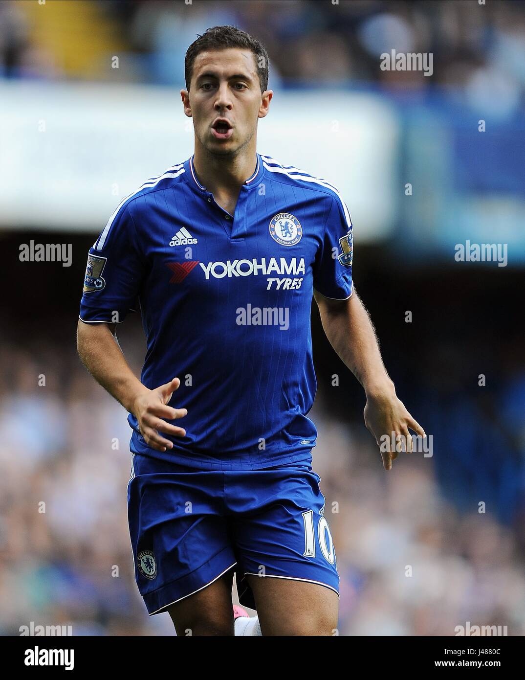 EDEN HAZARD OF CHELSEA CHELSEA V ARSENAL STAMFORD BRIDGE STADIUM LONDON ...