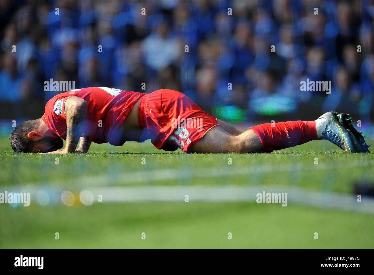 DANNY INGS LIVERPOOL FC LIVERPOOL FC GOODISON PARK EVERTON ENGLAND 04 ...