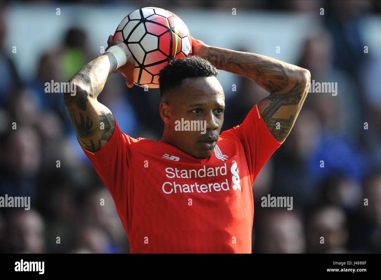 NATHANIEL CLYNE LIVERPOOL FC LIVERPOOL FC GOODISON PARK EVERTON ENGLAND ...