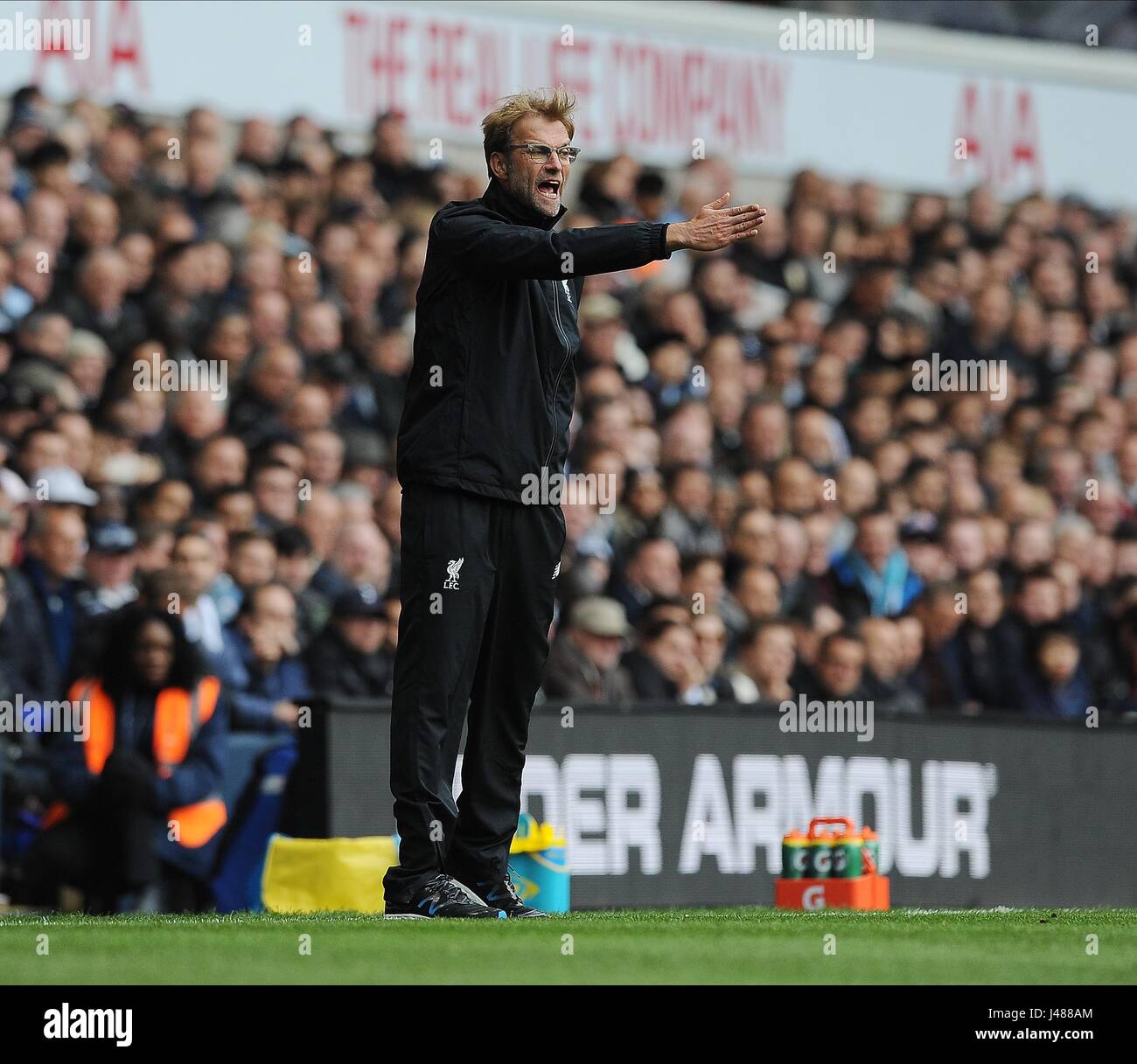 LIVERPOOL MANAGER JURGEN KLOPP TOTTENHAM HOTSPUR V LIVERPOOL WHITE HART ...