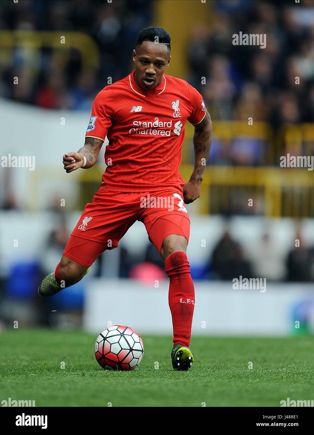 NATHANIEL CLYNE OF LIVERPOOL TOTTENHAM HOTSPUR V LIVERPOOL WHITE HART ...