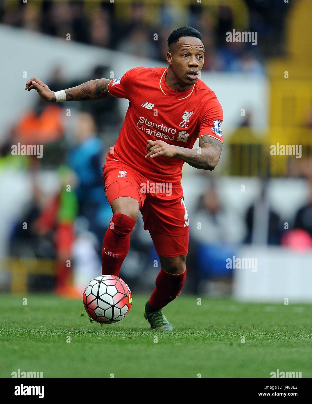 NATHANIEL CLYNE OF LIVERPOOL TOTTENHAM HOTSPUR V LIVERPOOL WHITE HART ...