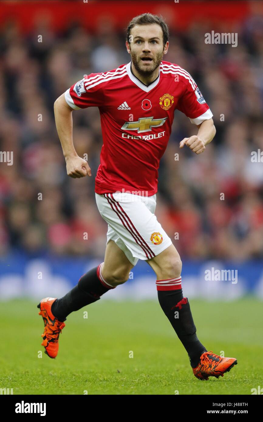 JUAN MATA MANCHESTER UNITED FC FOOTBALLER OLD TRAFFORD MANCHESTER ...