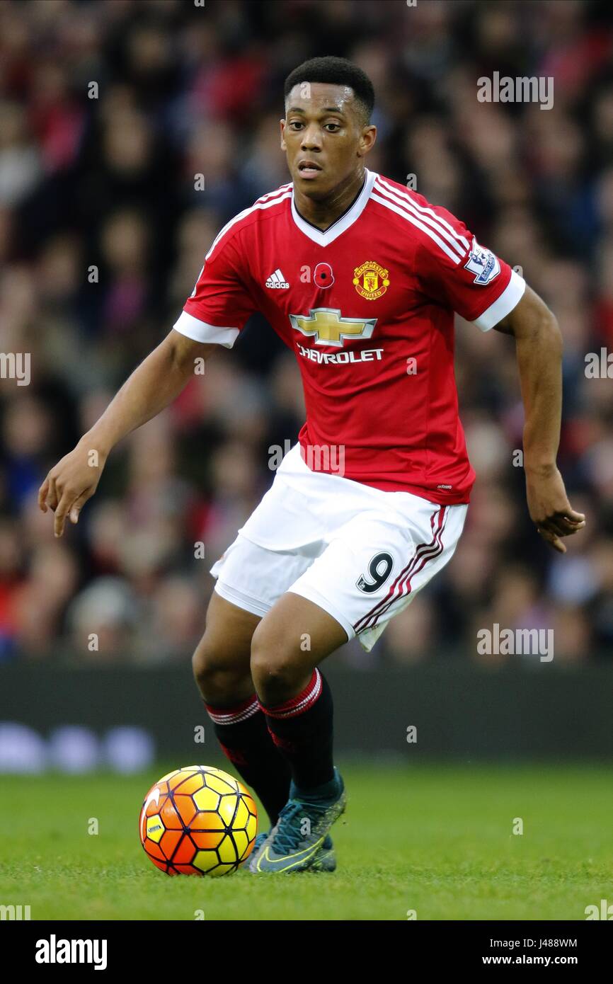 ANTHONY MARTIAL MANCHESTER UNITED FC FOOTBALLER OLD TRAFFORD MANCHESTER ...