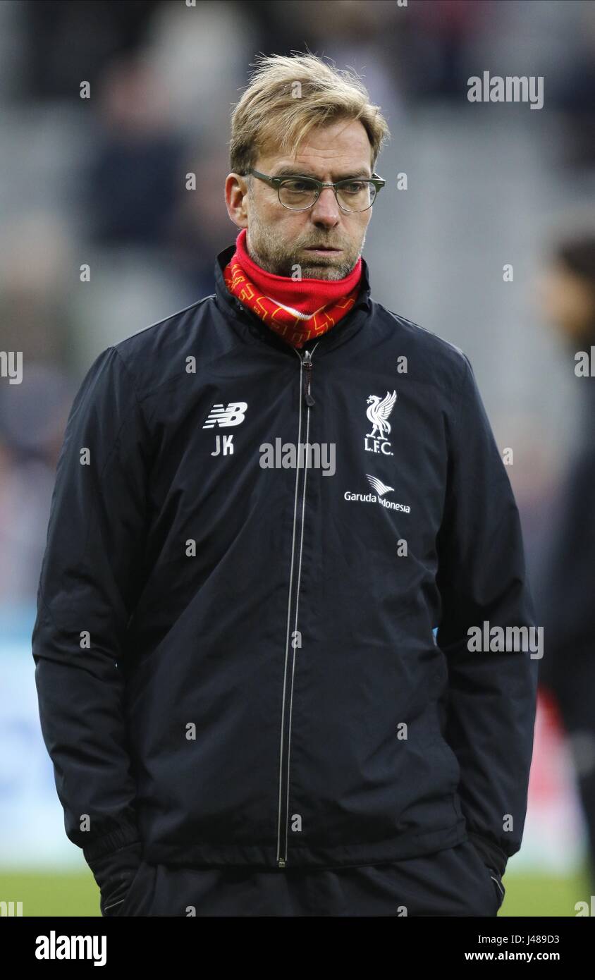JURGEN KLOPP LIVERPOOL FC MANAGER LIVERPOOL FC MANAGER ST JAMES PARK ...