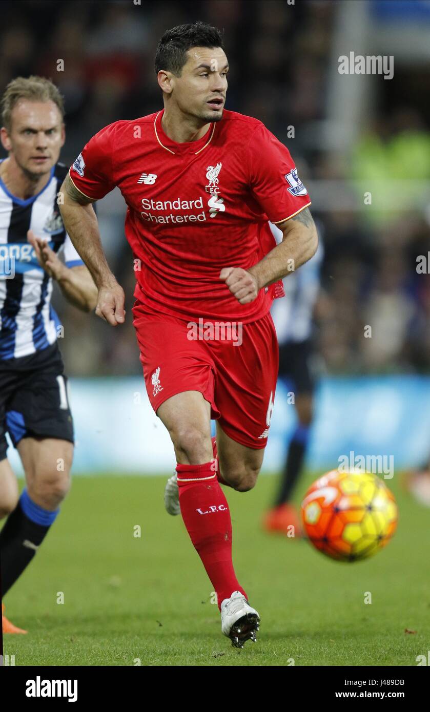 DEJAN LOVREN LIVERPOOL FC LIVERPOOL FC ST JAMES PARK NEWCASTLE ENGLAND ...