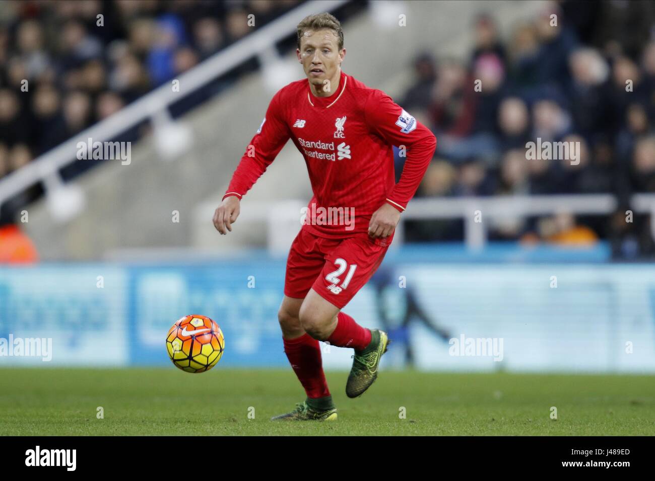 LUCAS LEIVA LIVERPOOL FC LIVERPOOL FC ST JAMES PARK NEWCASTLE ENGLAND ...