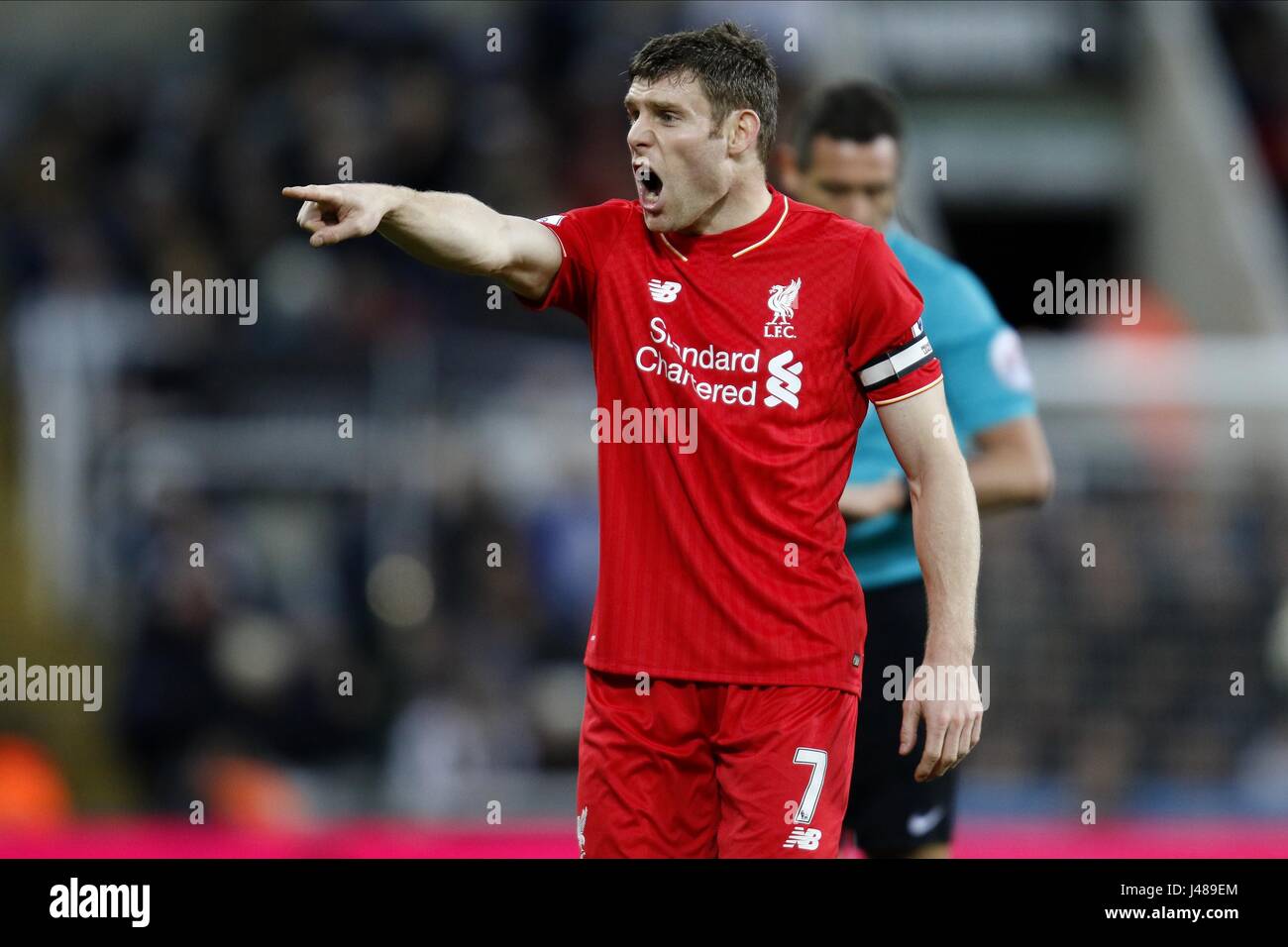 JAMES MILNER LIVERPOOL FC LIVERPOOL FC ST JAMES PARK NEWCASTLE ENGLAND ...