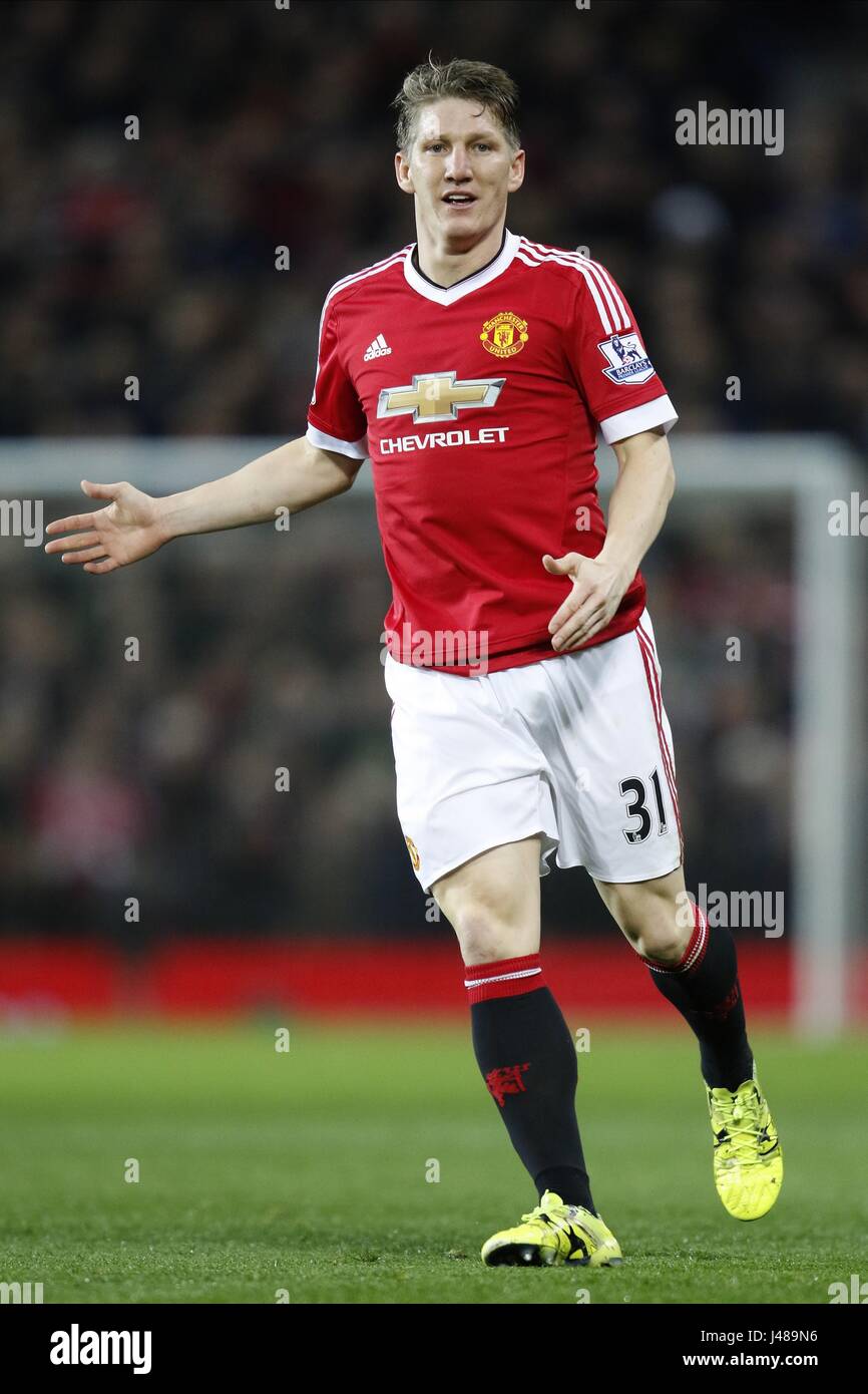 BASTIAN SCHWEINSTEIGER MANCHESTER UNITED FC FOOTBALLER OLD TRAFFORD ...