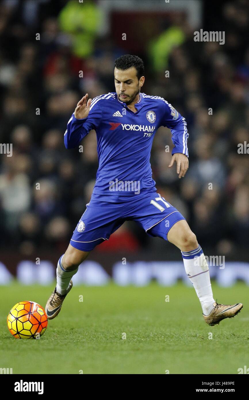PEDRO CHELSEA FC CHELSEA FC OLD TRAFFORD MANCHESTER ENGLAND 28 December ...
