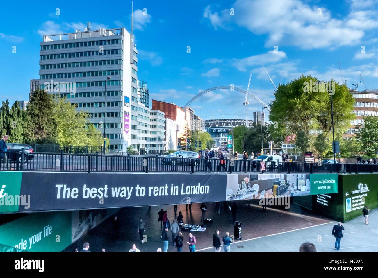 Wembley Stadium Train Station High Resolution Stock Photography and ...