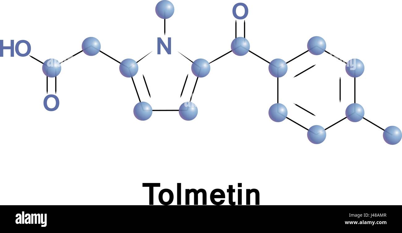 Tolmetin is a non-steroidal anti-inflammatory drug of the heterocyclic ...