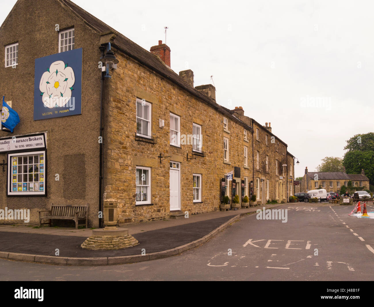 Vibrant friendly market town shops hi-res stock photography and images ...