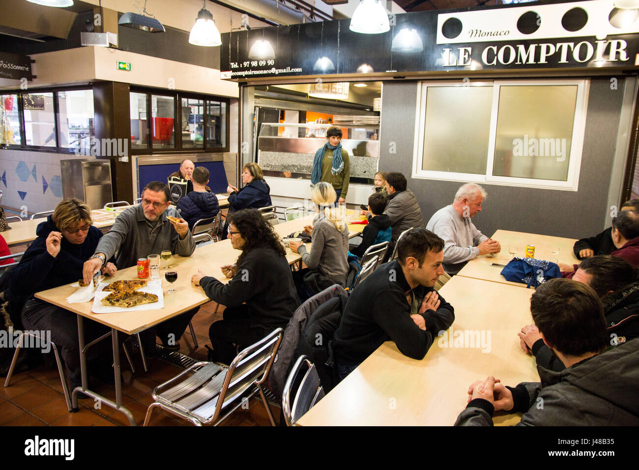 The covered Condamine Market opened in 1880 and is a popular meeting ...