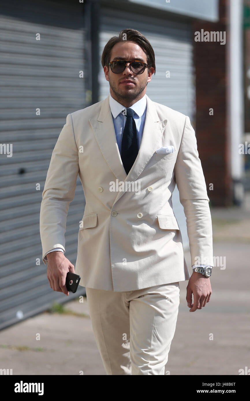 The cast of TOWIE filming for Gemma's Easter Ball Featuring: James Lock ...