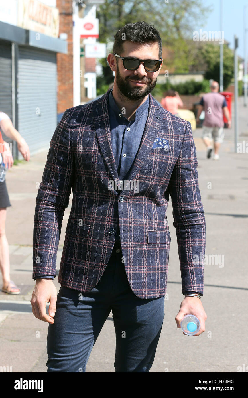 The cast of TOWIE Filming for Gemma's Easter Ball Featuring: Charlie ...