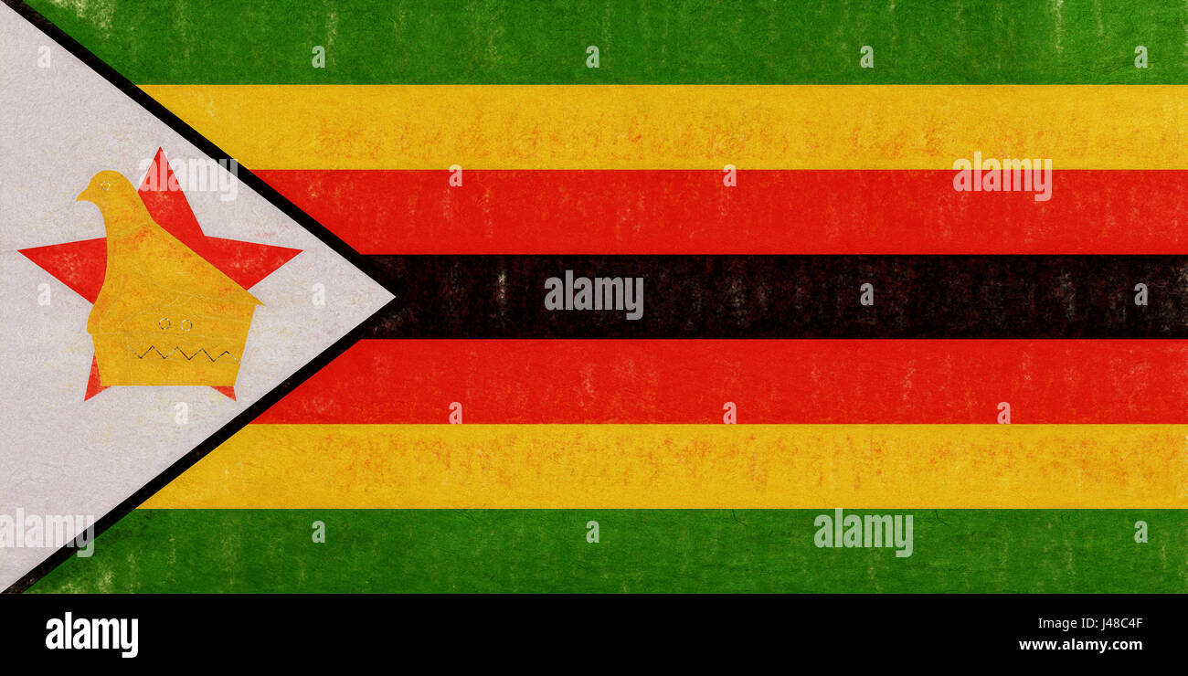 Zimbabwean flag hi-res stock photography and images - Alamy