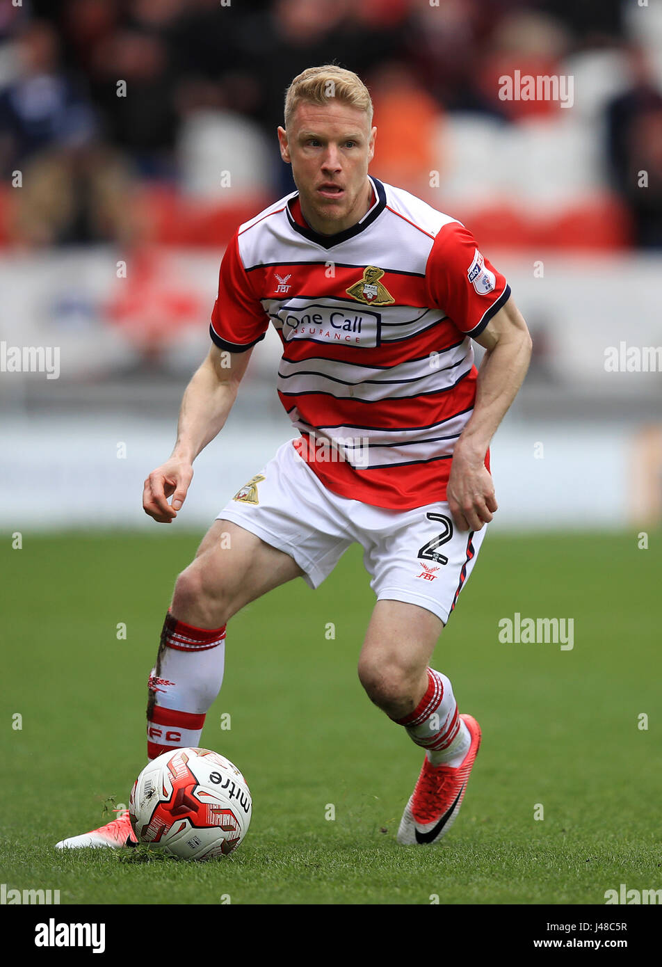 Doncaster Rovers' Craig Alcock Stock Photo - Alamy
