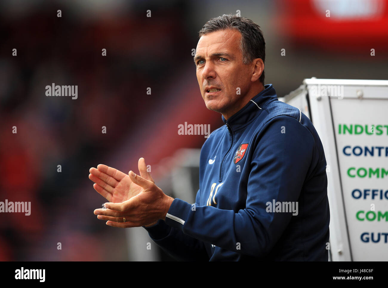 Exeter City first-team coach Andy Tillson Stock Photo - Alamy