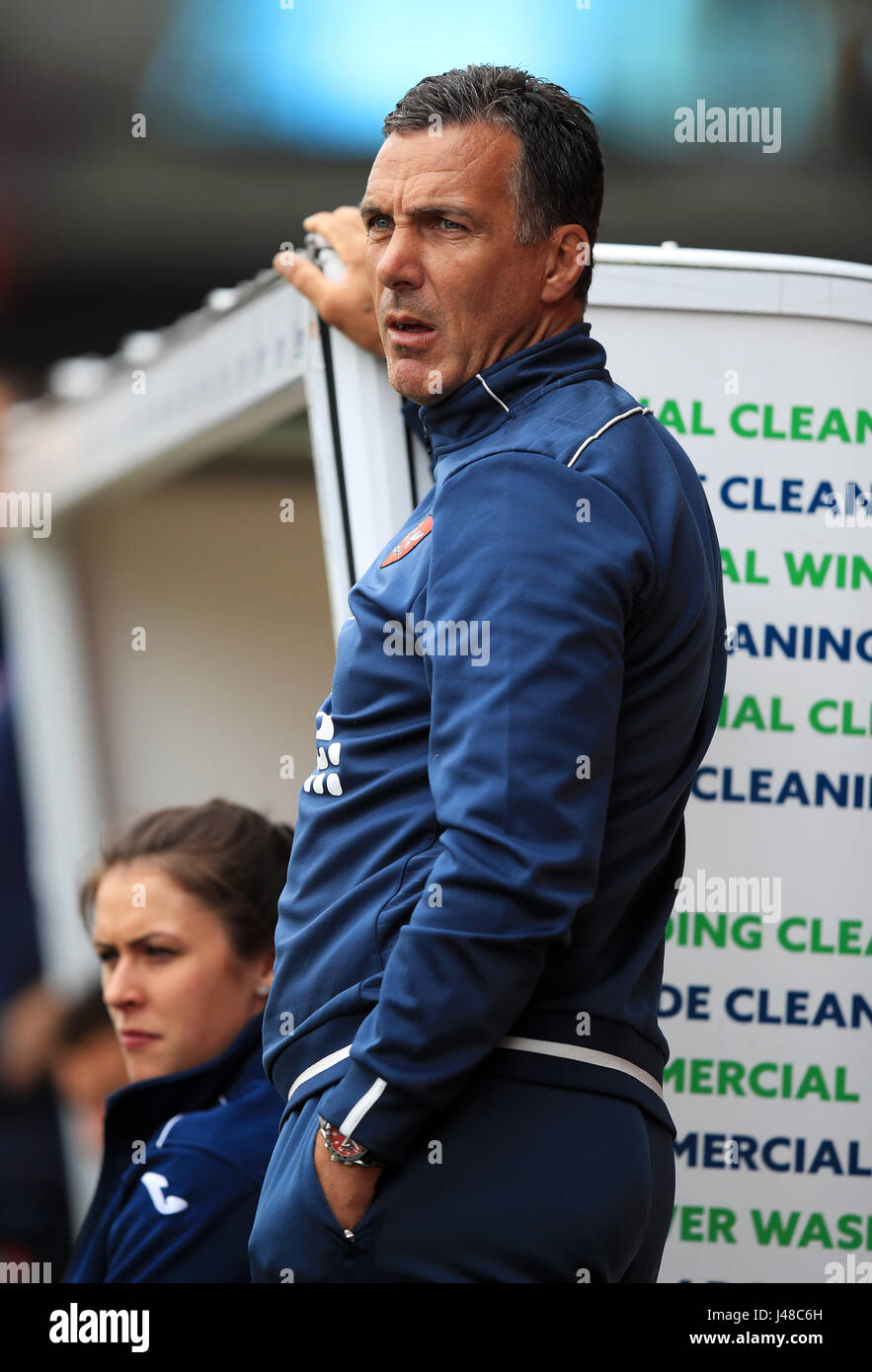Exeter City first-team coach Andy Tillson Stock Photo - Alamy