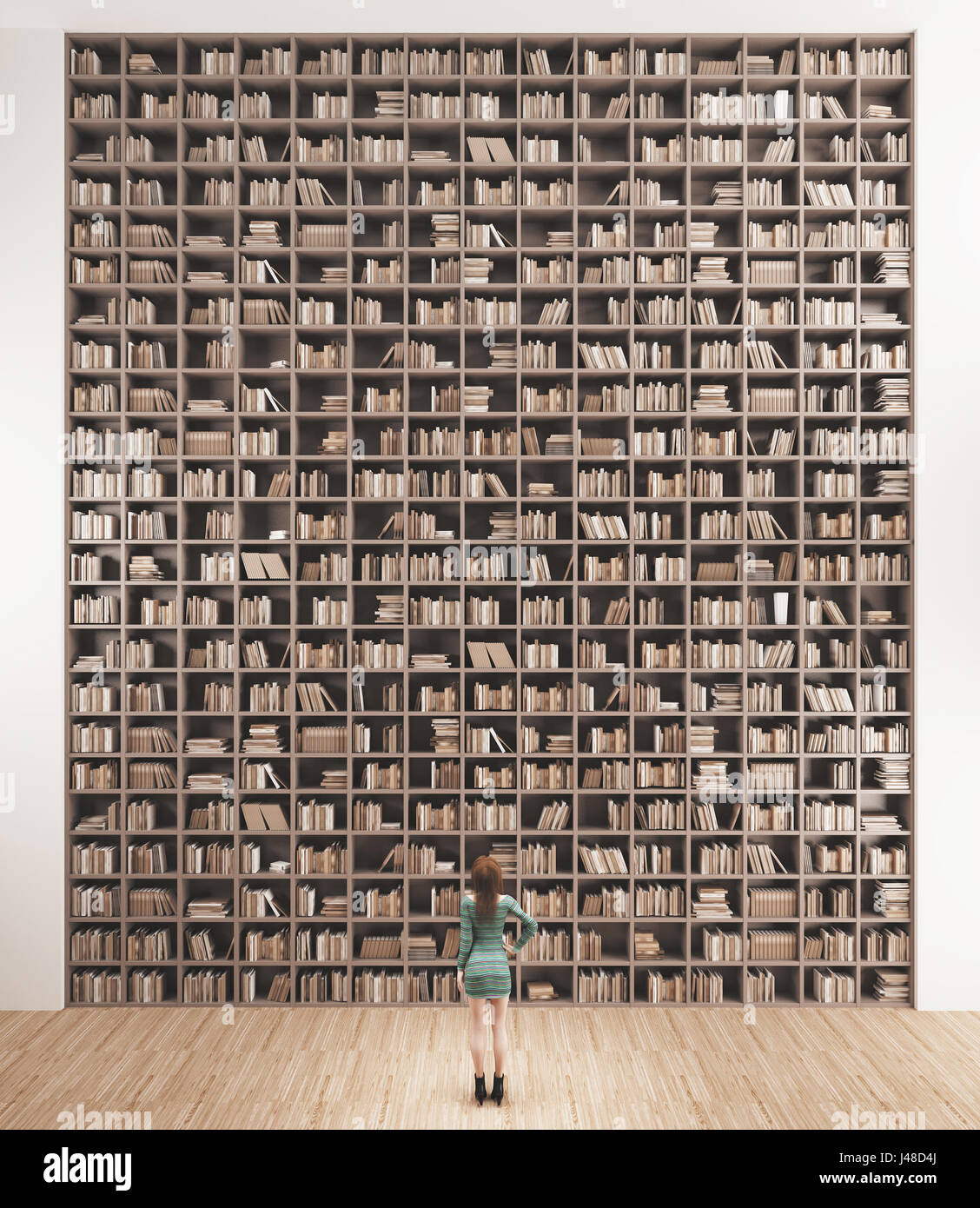 Antique bookstore woman hi-res stock photography and images - Alamy