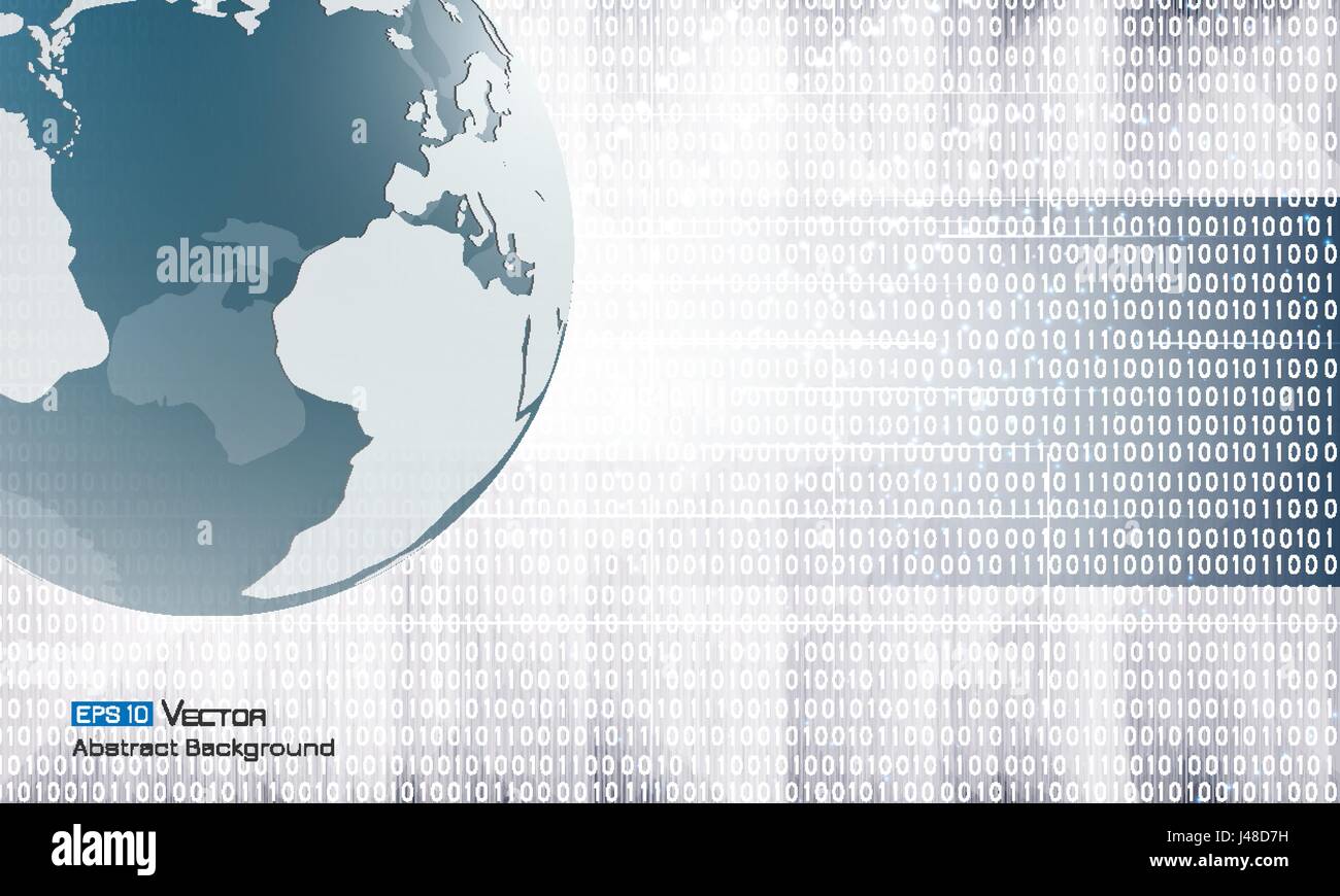 Digital code background, abstract vector illustration . Including ...