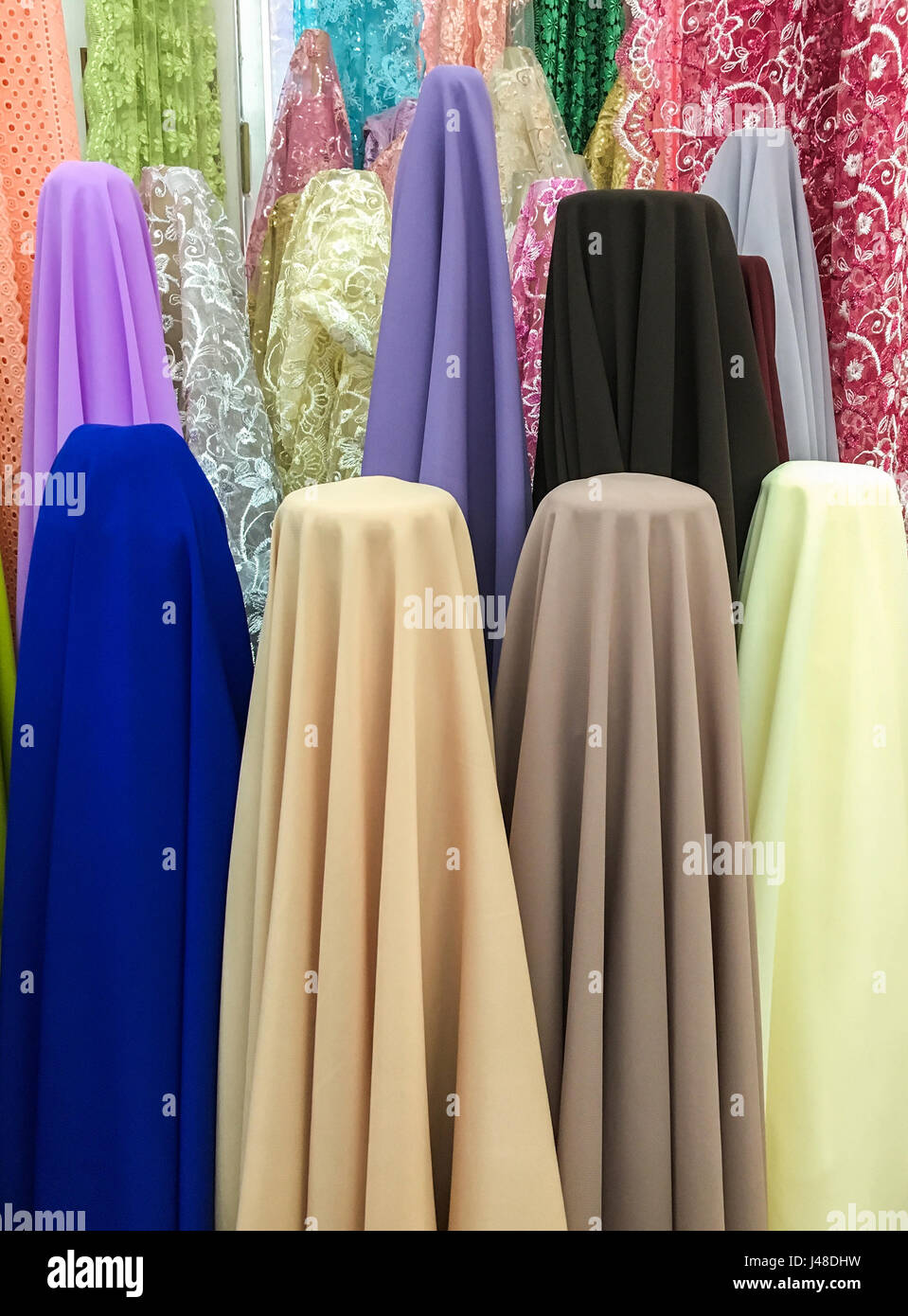 Fabric department store hi-res stock photography and images - Alamy