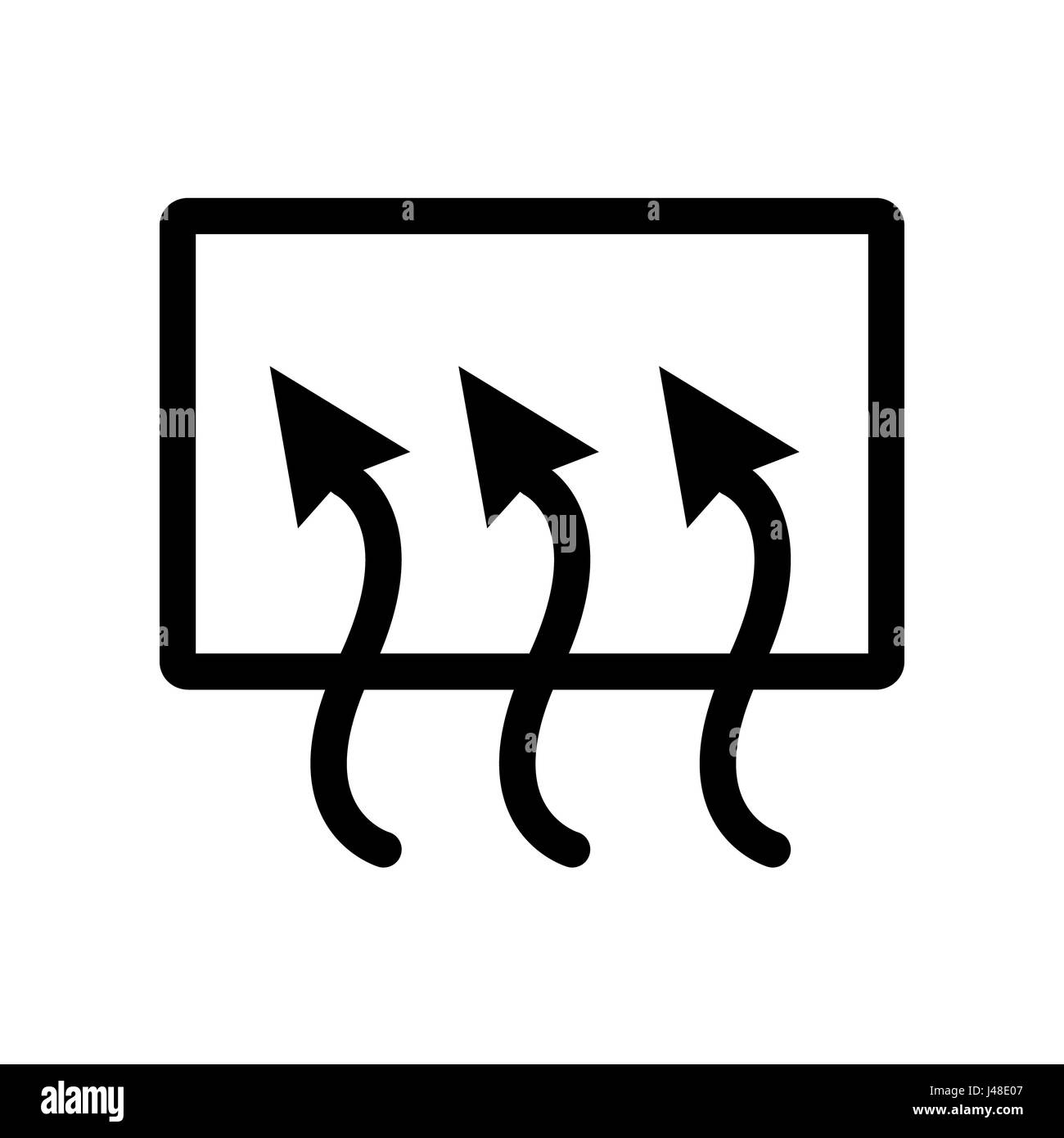 Car dashboard icons. Vector Stock Photo - Alamy