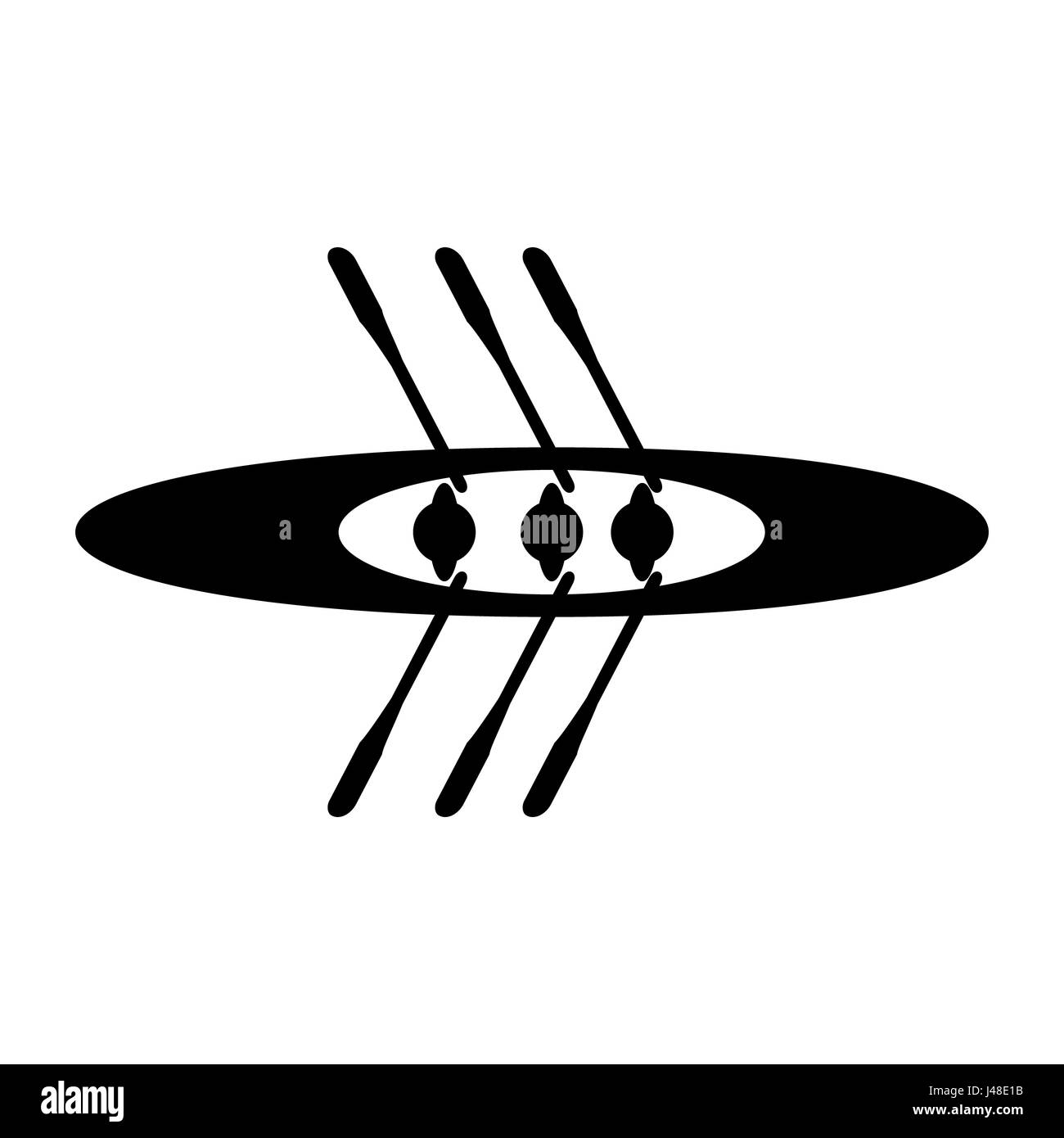 Plate leaf symbol Black and White Stock Photos & Images - Alamy