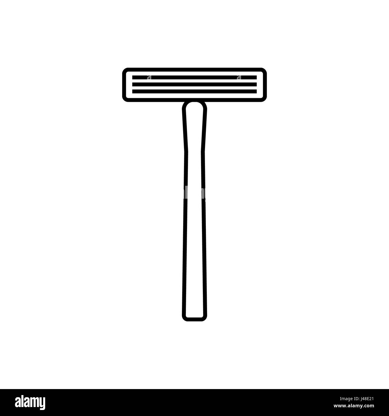 Razor icon hi-res stock photography and images - Alamy
