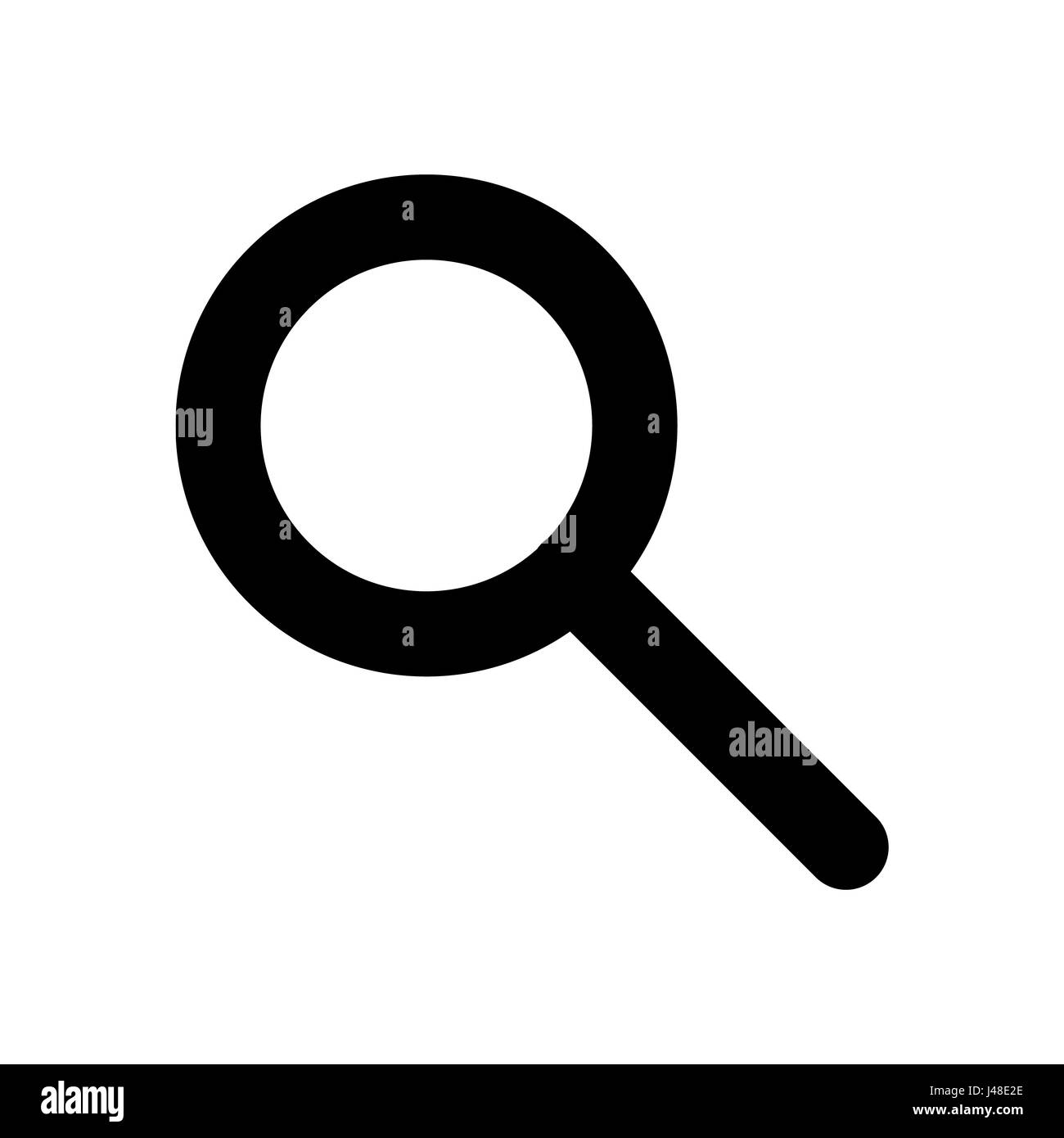 Minimalism search icon hi-res stock photography and images - Alamy