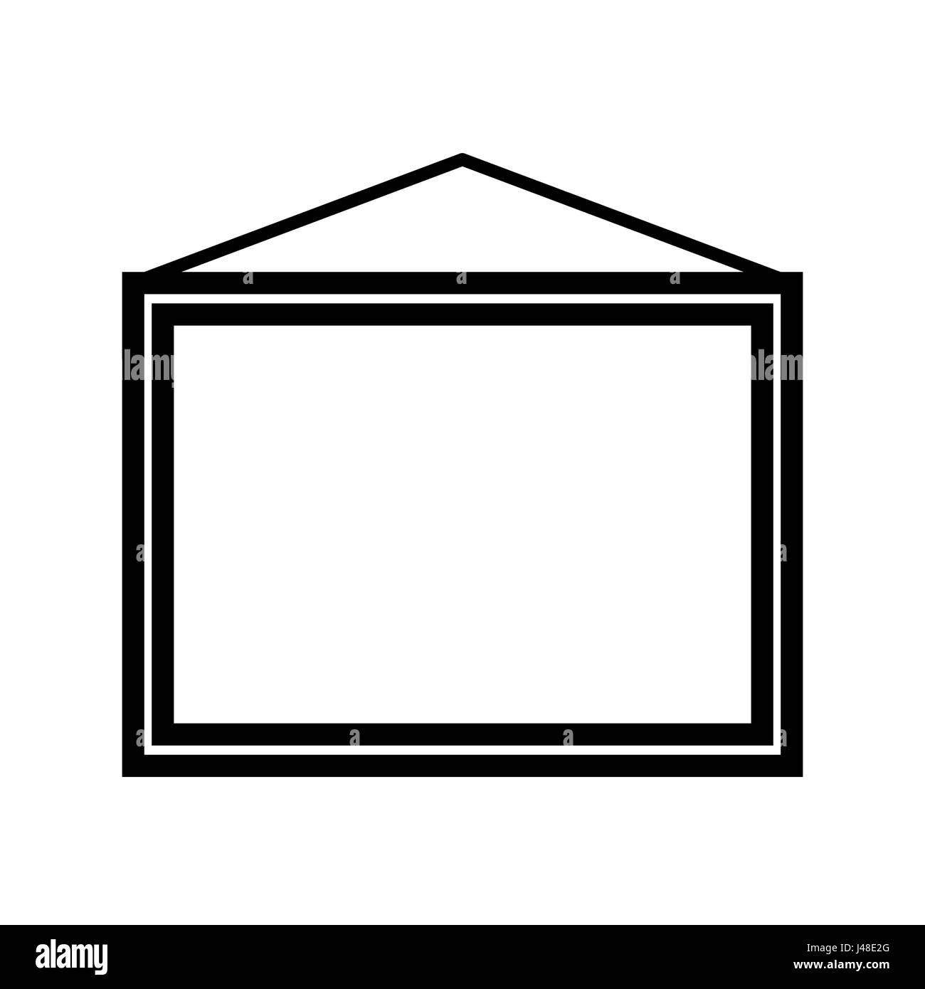 Icon exhibit Black and White Stock Photos & Images - Alamy