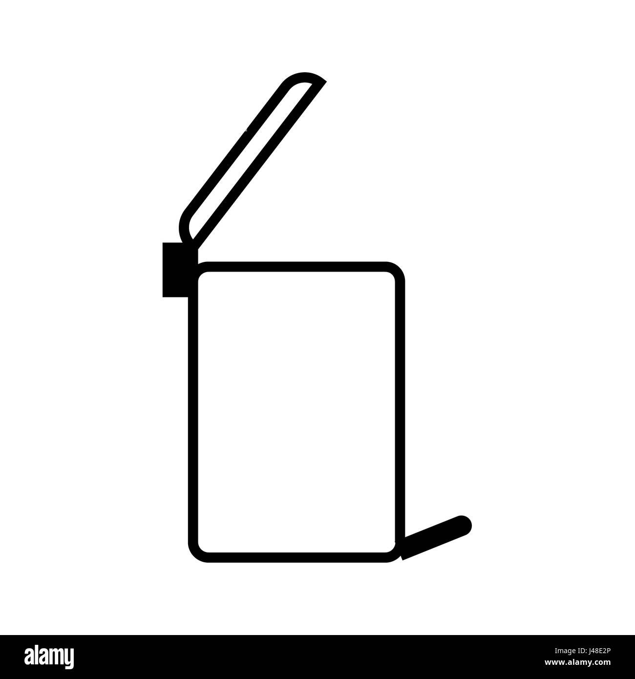 Global recycling vector icon Black and White Stock Photos & Images - Alamy