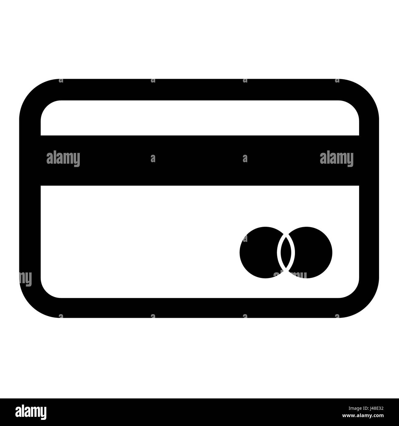 Authentication icon symbol flat Black and White Stock Photos & Images ...