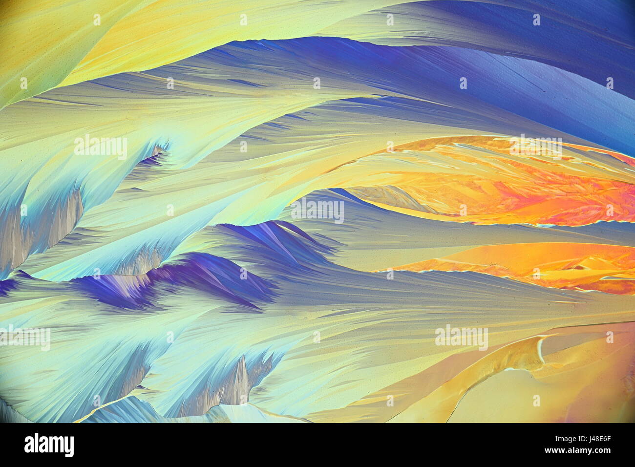 Crystals of a common painkiller Paracetamol (Panadol/Panacod ...