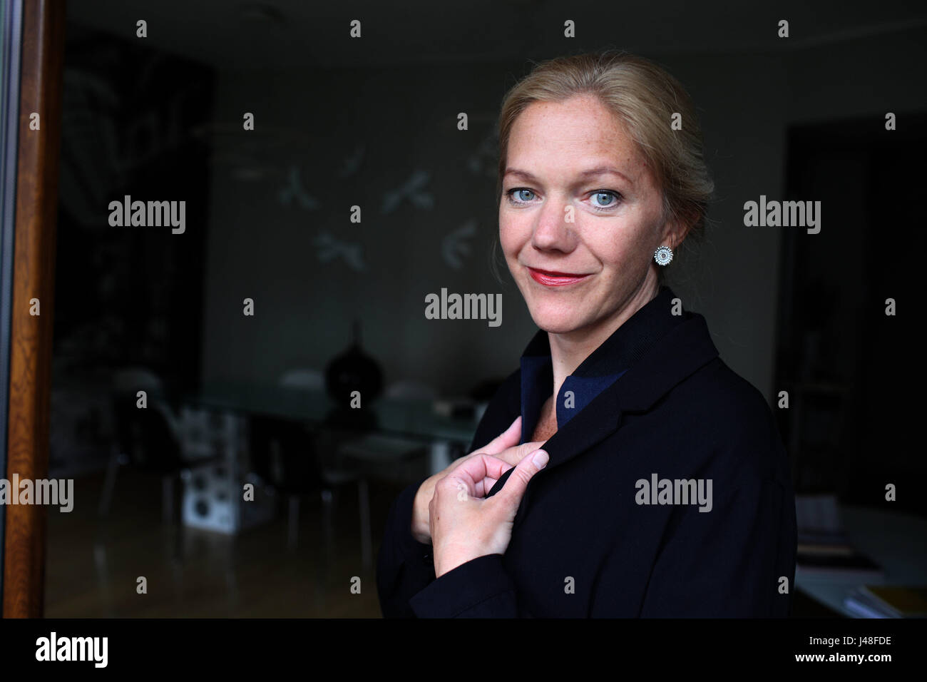 Portrait of Maja Lunde (screenwriter) 04/05/2017 ©Basso CANNARSA/Opale ...
