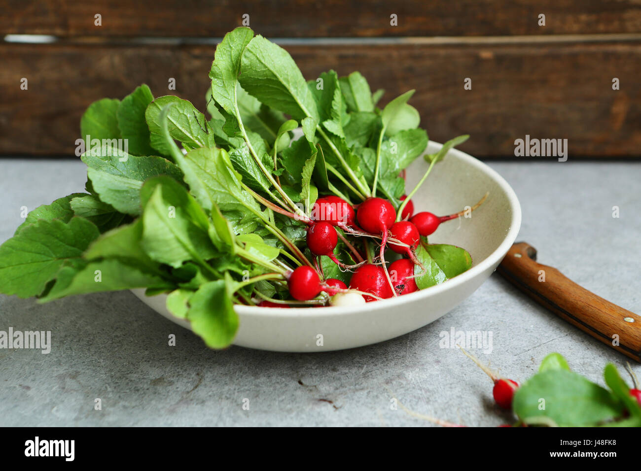 Organic radish, food closeup Stock Photo - Alamy