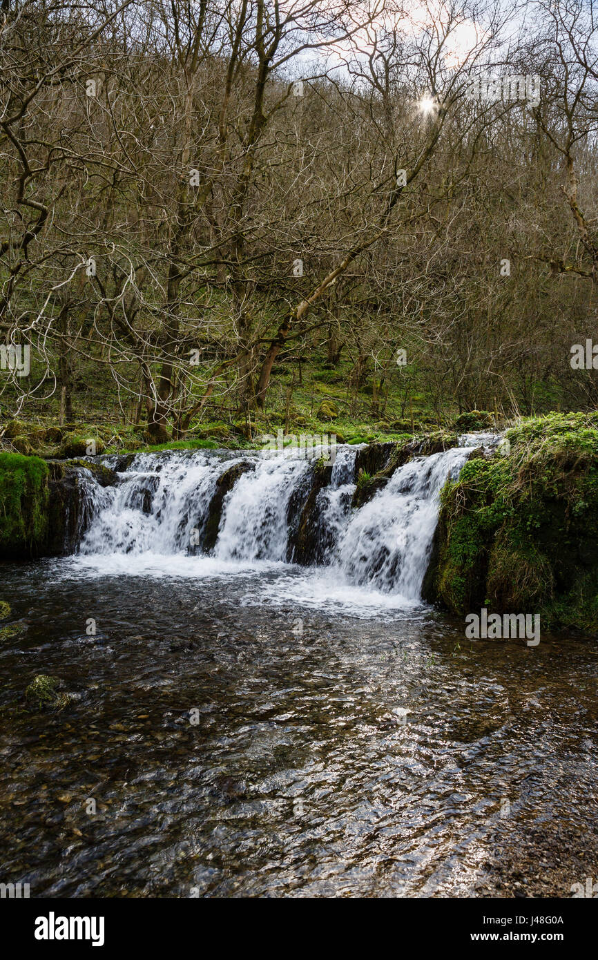 Waterfall derbyshire hi-res stock photography and images - Alamy
