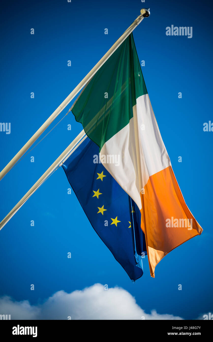 Ireland flag hi-res stock photography and images - Alamy