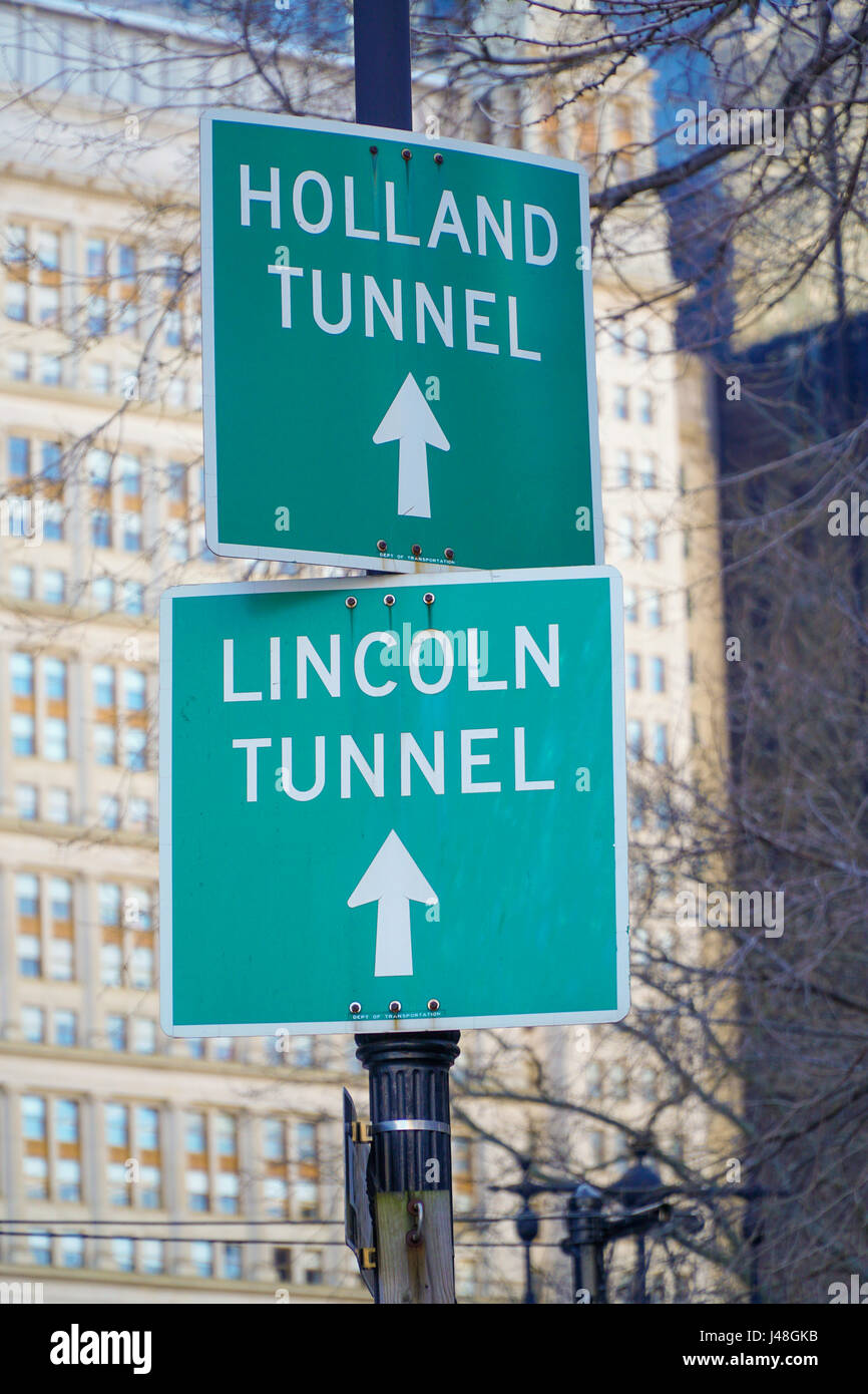 Lincoln tunnel traffic hi-res stock photography and images - Alamy