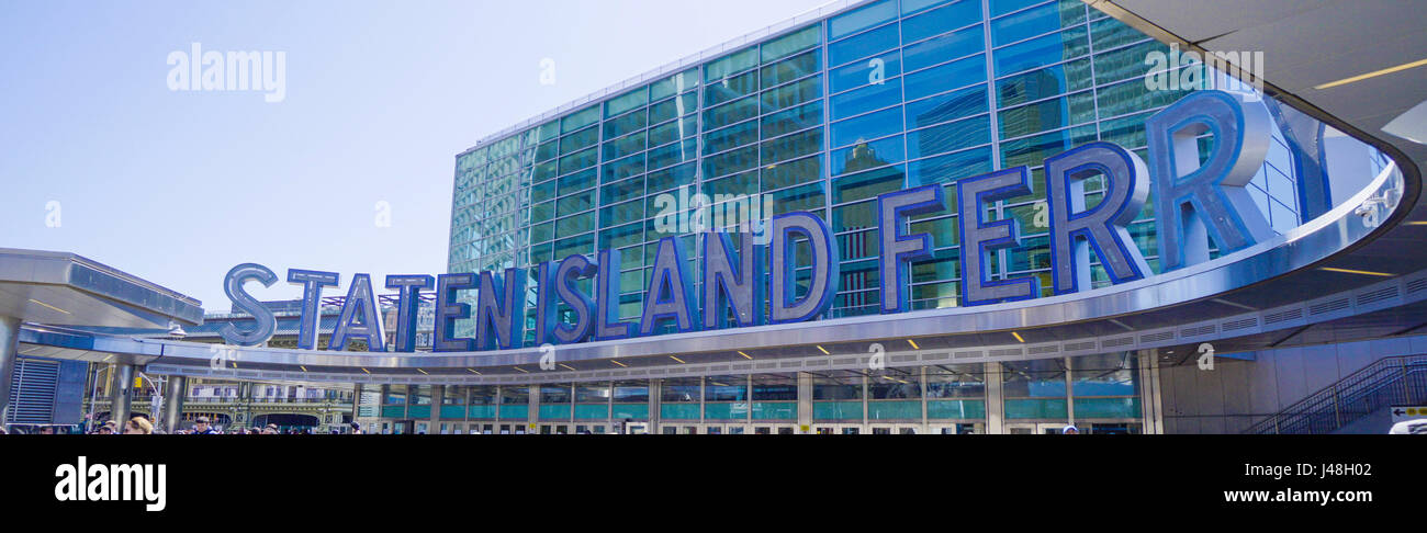 South Ferry Manhattan - the Staten Island Ferry Terminal- MANHATTAN ...