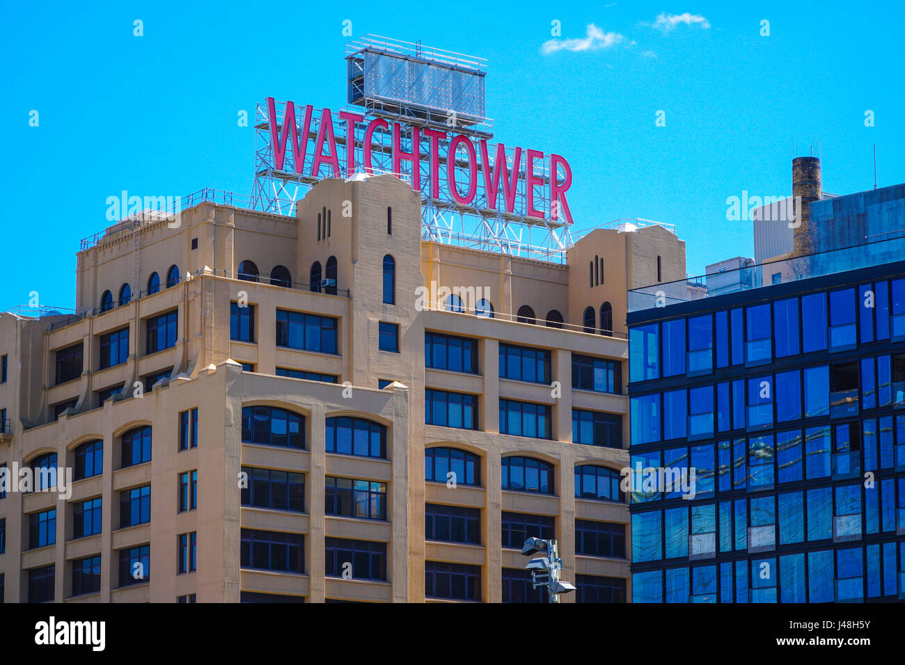 Famous Watchtower Building in Brooklyn New York- MANHATTAN / NEW YORK ...